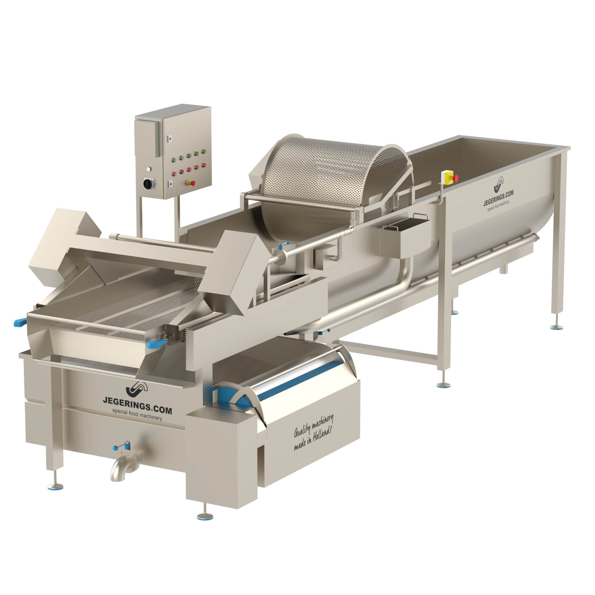 Vegetable Washing Machine VWM-2500 | Spiral Washer for Salad, Lettuce